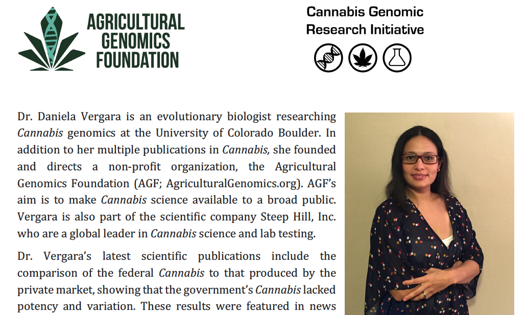 Daniela Vergara: Cannabis Genetics | Denver Open Media