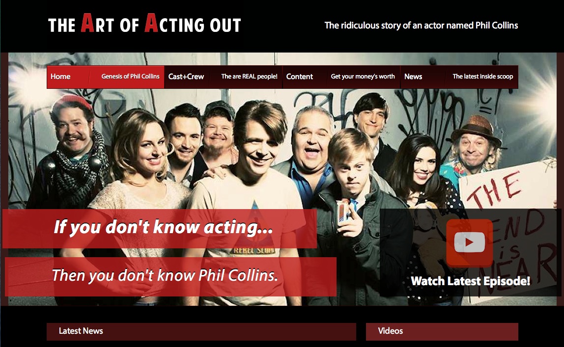 Art of Acting Out Episode 2 Phil Collins Gets a Cold Sore...and Maybe a ...